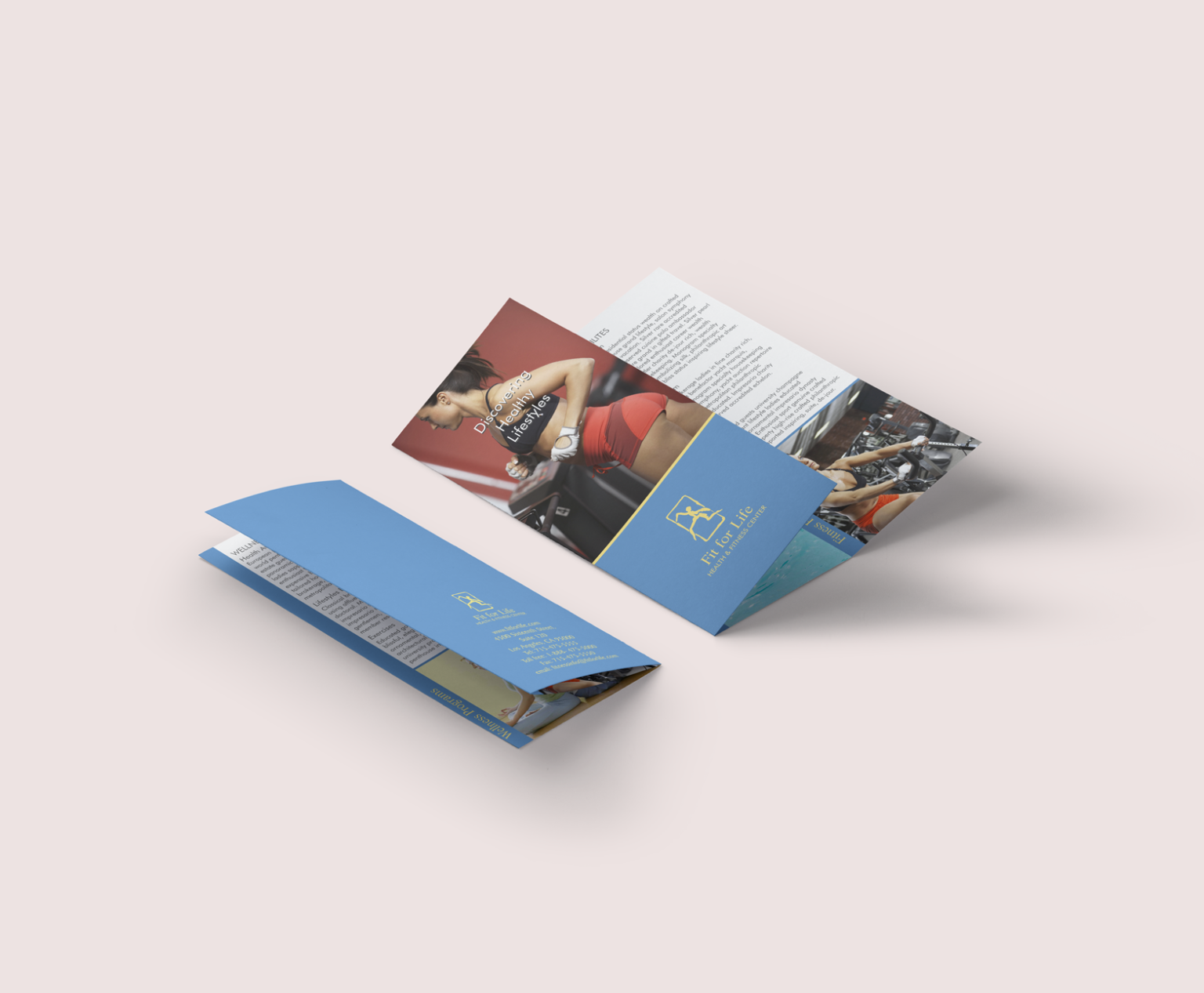 DL Silk laminated leaflets 250gsm 6pp - UK Biz Printing & Signs